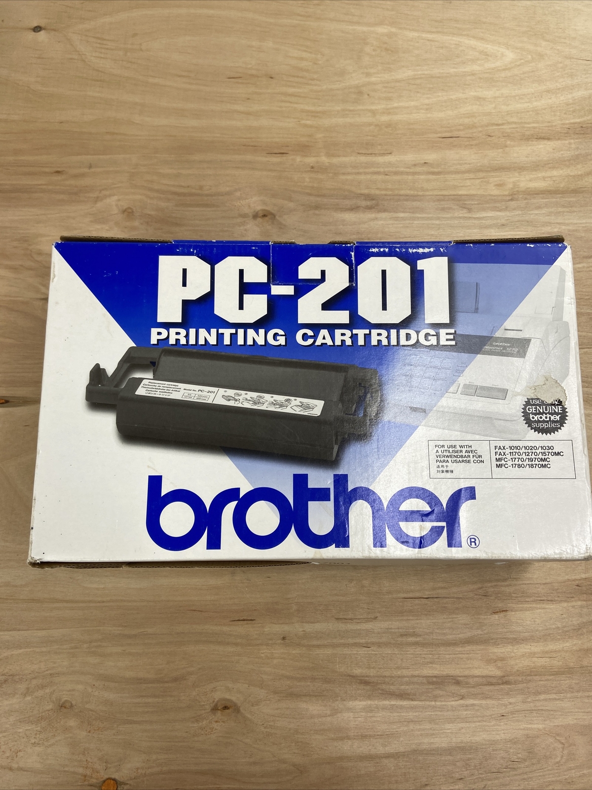 Genuine New Brother PC-201 Printing Cartridge | eBay