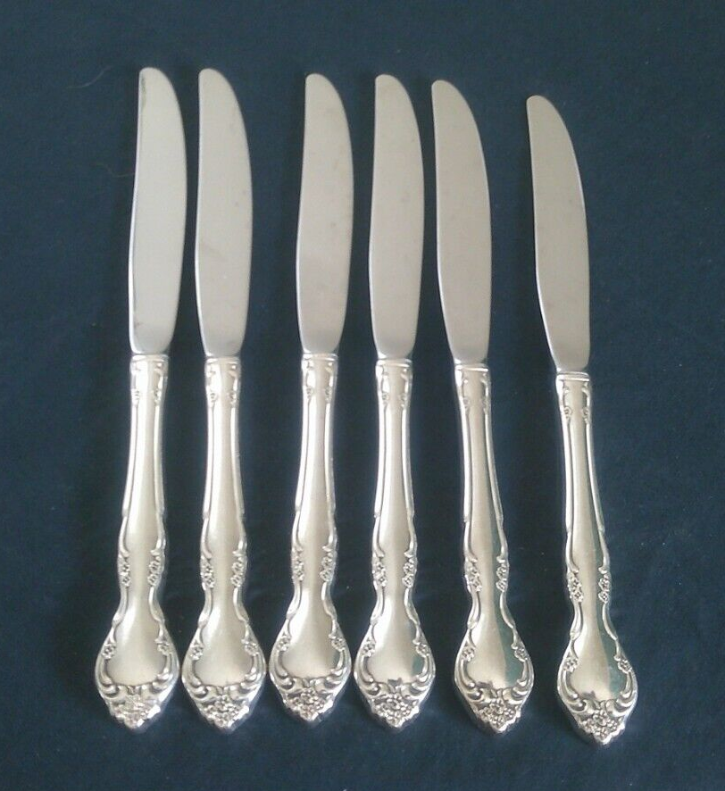 6 Vintage Oneida Community 1960 Affection Silverplate Flatware Dinner ...
