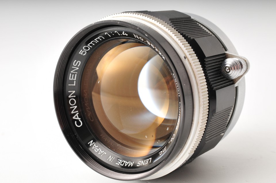 [Near MINT Case] Canon VT De luxe Rangefinder Film Camera 50mm f/1.4 ...