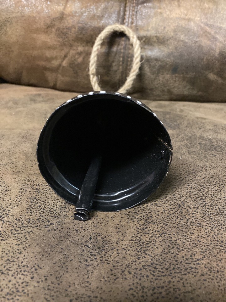 New Cowbell Type Metal Christmas Tree Winter Bell Shape Rope Handle | eBay