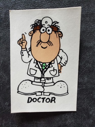 Vintage "Doctor" Decals for Ceramics Set of 5, 2.25" | eBay