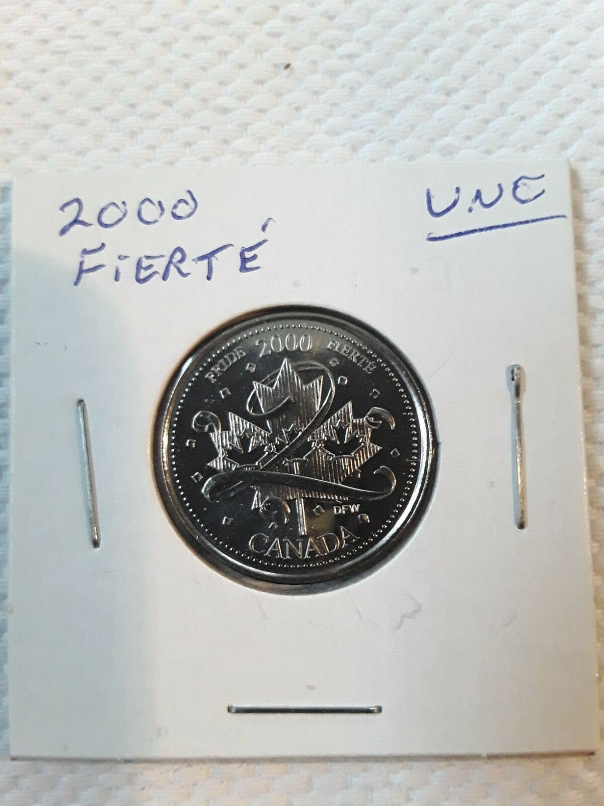 2000 Canada Millennium Quarter 25 cent Coin ''Uncirculated'' - Pride | eBay