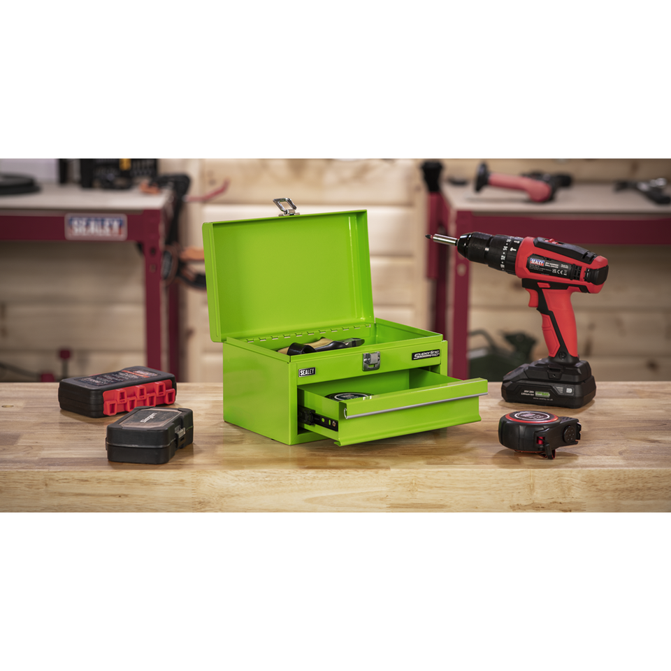 Sealey Superline Pro® Mini Green Storage Toolbox 1 Drawer, APMTB3 | eBay UK