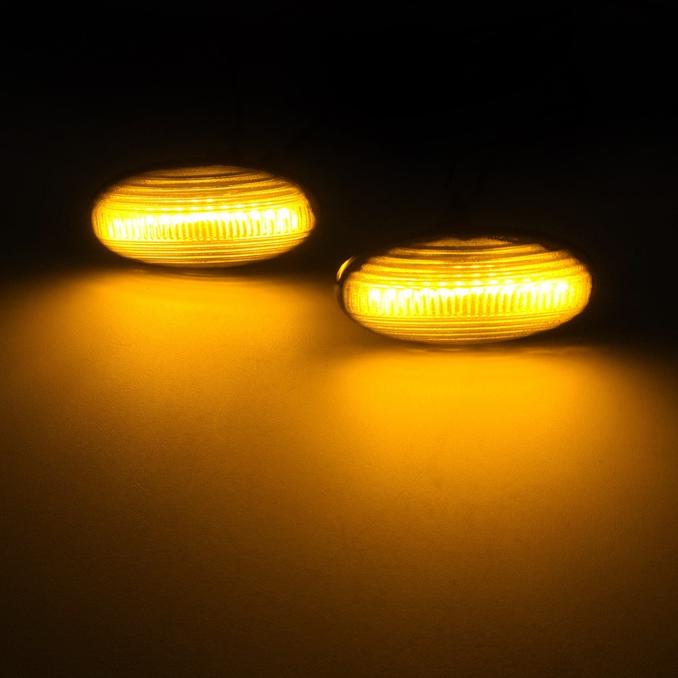 2x For Mazda BT-50 Pick up 06-19 Dynamic Amber LED Side Indicator ...