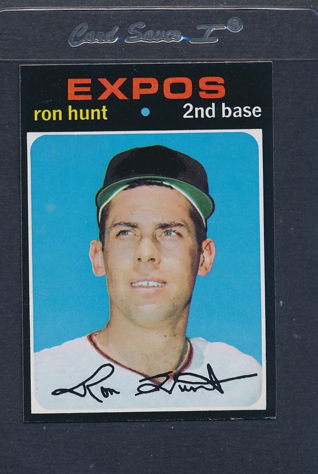 1971 Topps #578 Ron Hunt Expos NM *9824 | eBay