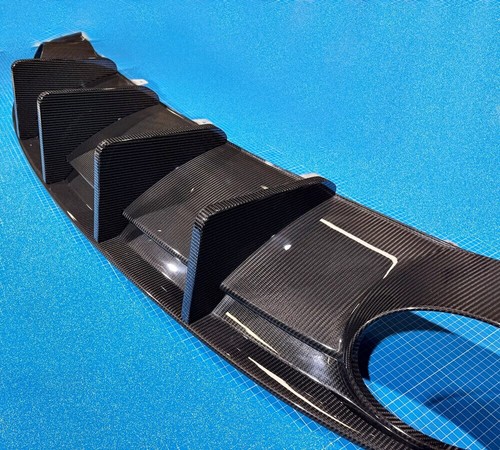 Audi RS7 - 4G Made 🇩🇪 Diffuser Fins / DTM STYLE - Diffuser Fins!! | eBay