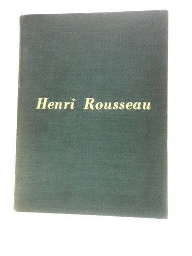 Henri Rousseau (Daniel Catton Rich - 1942) (ID:62474) | eBay UK