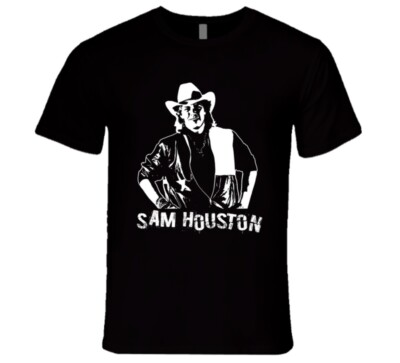Sam Houston Retro Legends Of Wrestling T Shirt | eBay