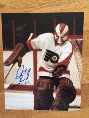 Philadelphia Flyers Doug Favell signed 8x10 W/COA pose 2 | eBay
