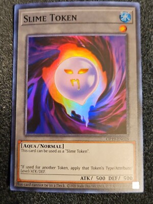 YUGIOH SLIME TOKEN OP19-EN028 SUPER RARE (NM) | eBay