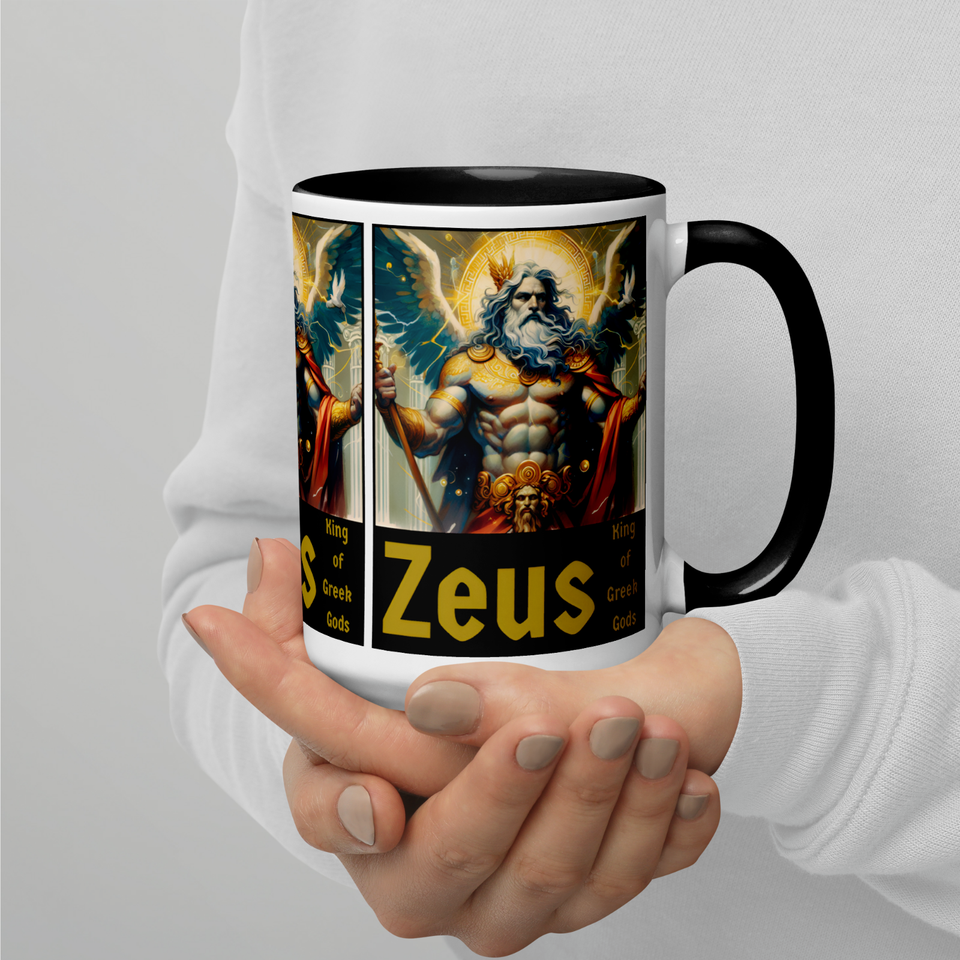 ZEUS King of Greek Gods Mythology Moun Olympus NEW Premium Coffee Mug ...