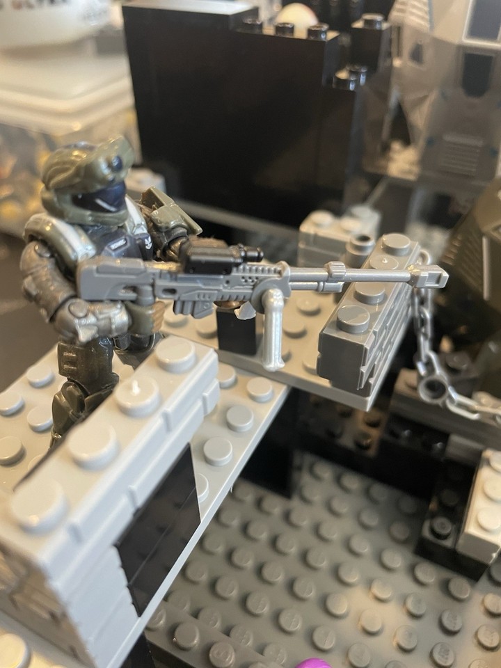 Halo ODST Alpha Nine mega construx complete set +Spartan CQB LISTING ...