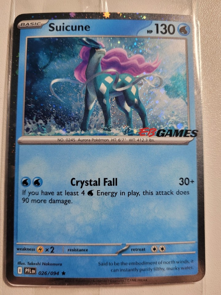 ENGLISH EBGames / GameStop Suicune Pokemon Promos - SEALED - ENGLISH | eBay