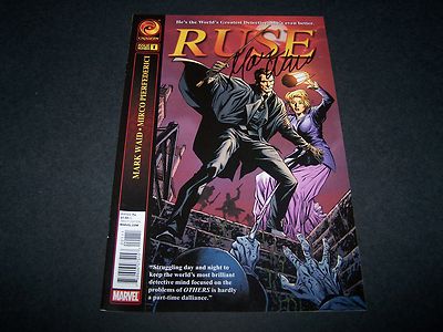 SIGNED MARK WAID RUSE #1 MARVEL CROSSGEN BUTCH GUICE REGULAR COVER | eBay