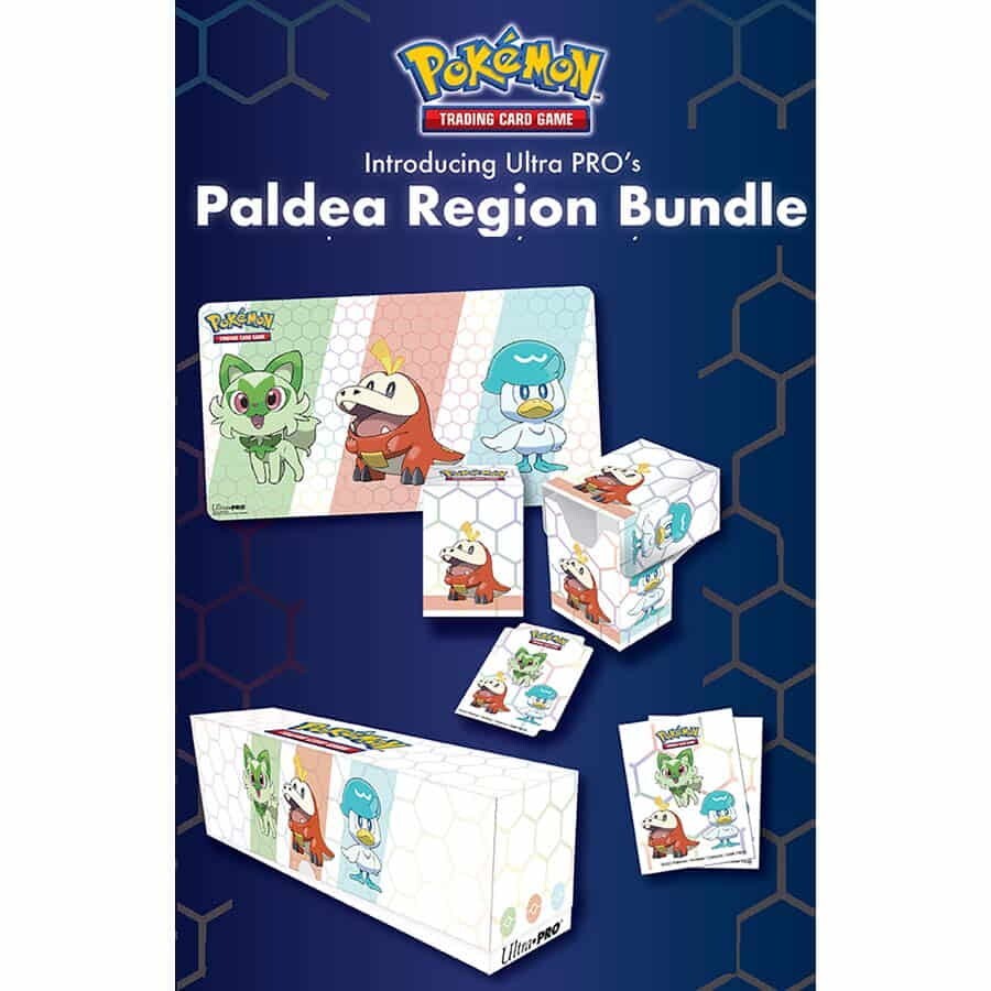 Ultra•PRO Pokémon TCG: PALDEA FIRST PARTNER Accessory Bundle Box ...