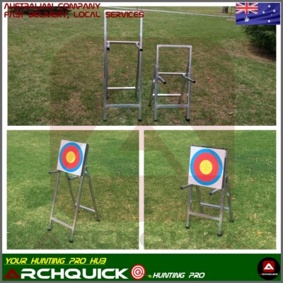 Heavy Duty Archery Target Stand 3D Target Butts Folding Stretchable ...