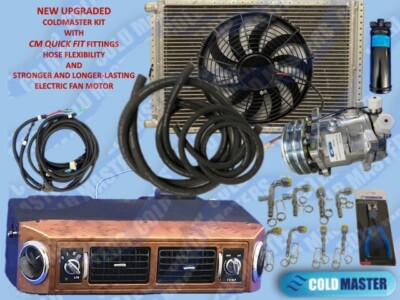 New Upgraded Universal Underdash A/C Kit 432-1W with Coldmaster Quick ...