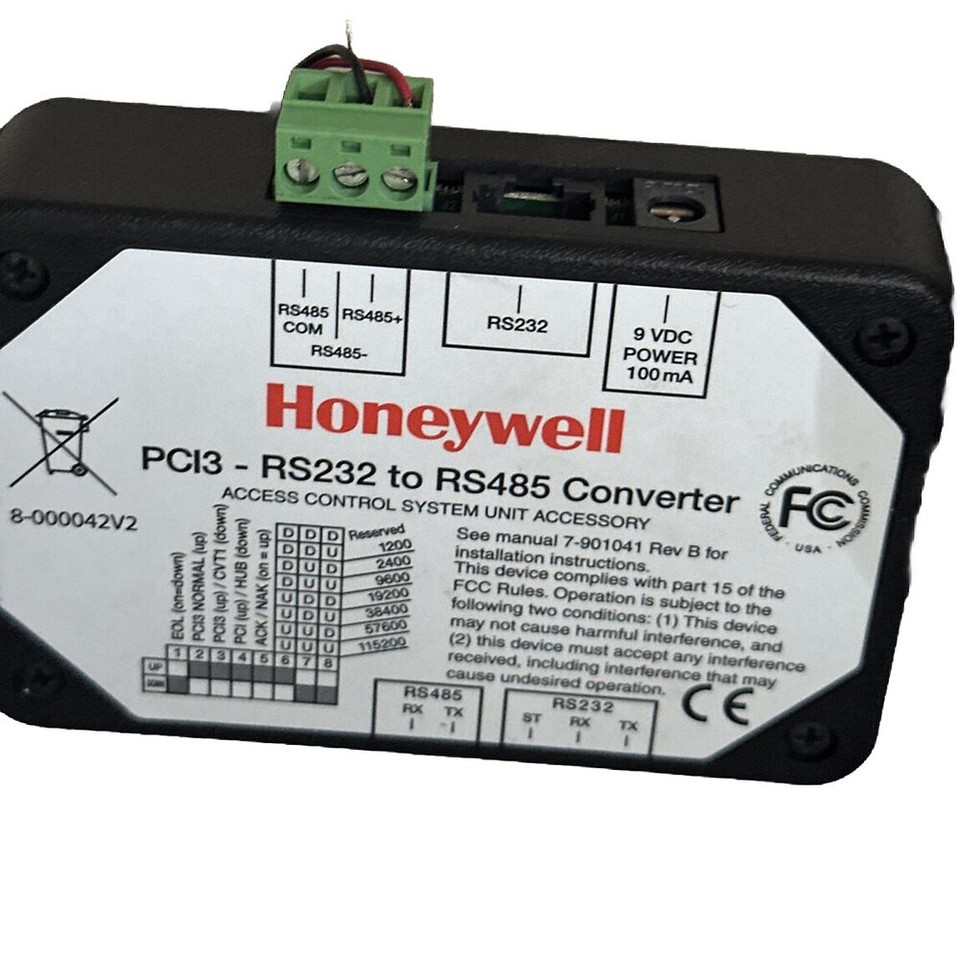 Honeywell PCI3 Communication Adapter to Serial LAN RS232-RS485 ...
