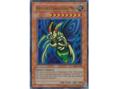 Yu-Gi-Oh Perfectly Ultimate Great Moth - DB2-EN249 - Ultra Rare | eBay