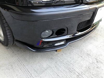 G STYLE CARBON FRONT LIP SPOILER FOR BMW E46 M TECH M SPORT FACELIFT ...