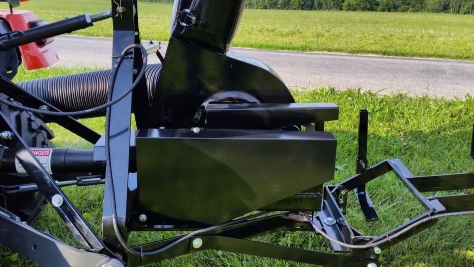 Hasty Vac 3 Point PTO Lawn Vacuum Leaf Bagger Tow Behind Trailer Steel ...