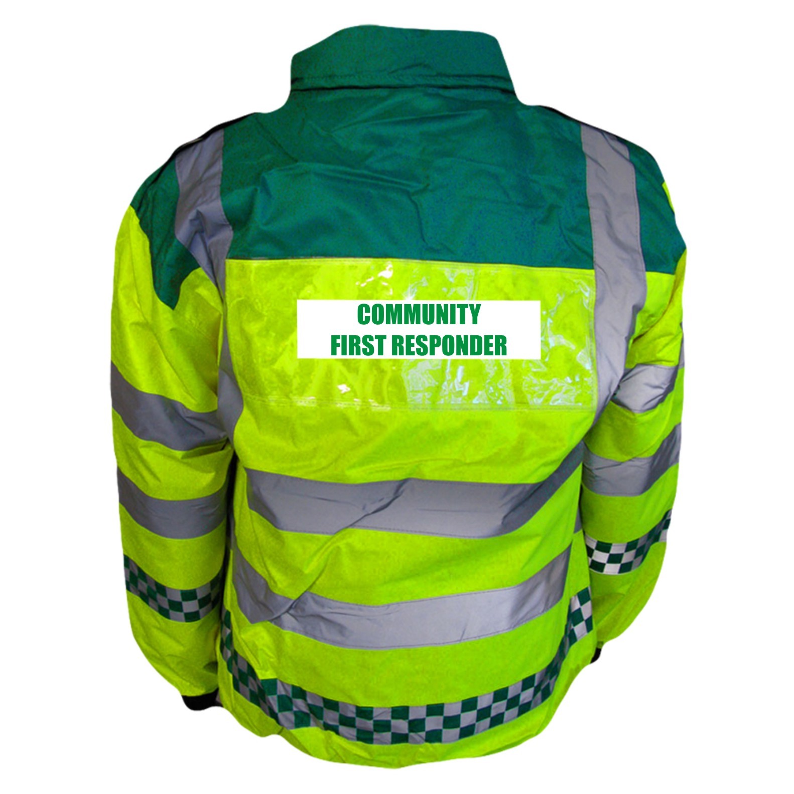 COMMUNITY FIRST RESPONDER WITH BADGES HIGH VISIBILITY PARKA JACKETS HI ...