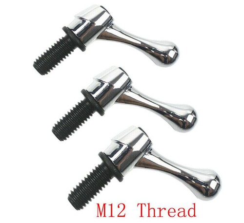 3PCS Part Head Milling Machine Table Lock Bolt Handle M12 Thread For ...