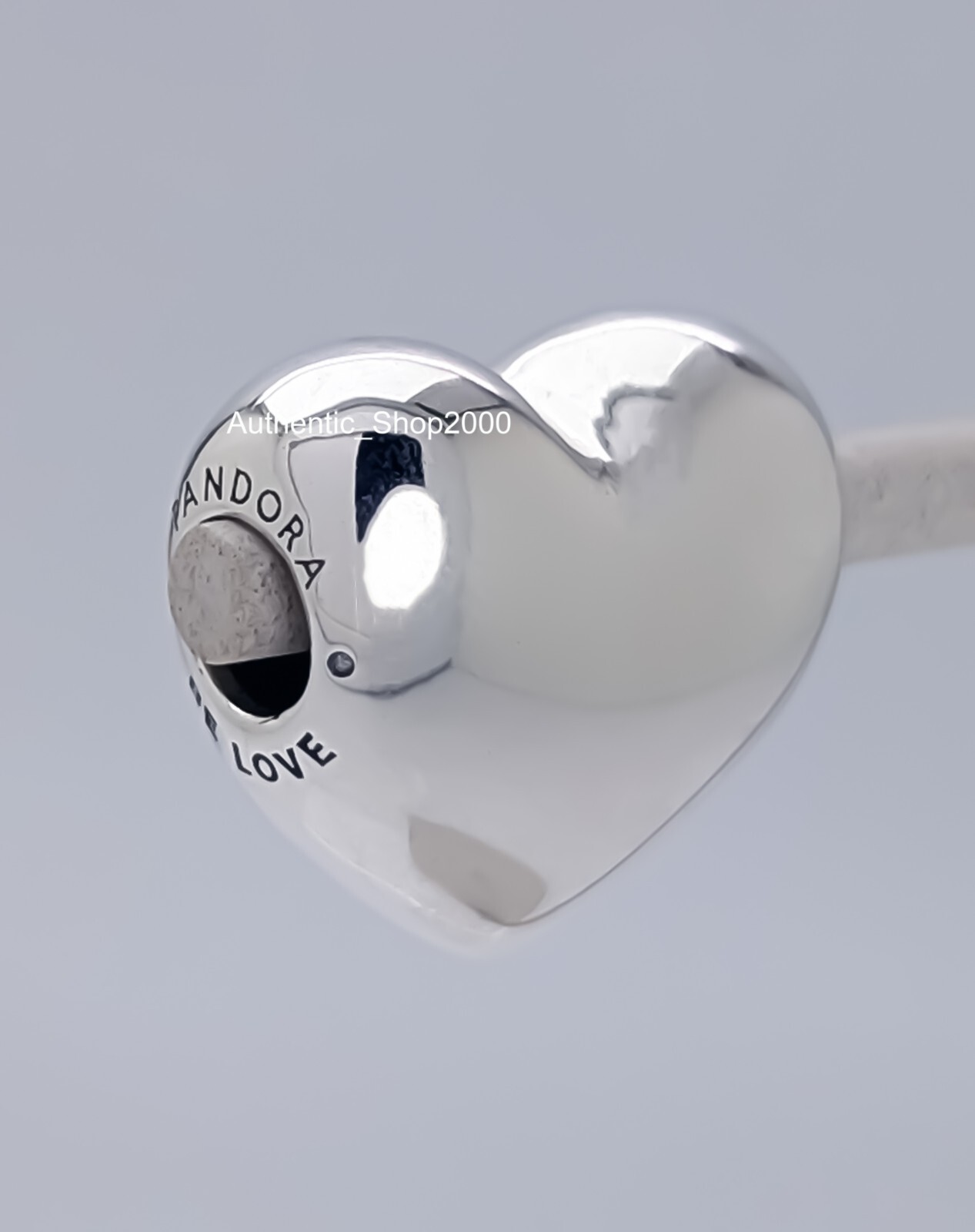 New Authentic PANDORA Brand 925 Be Love Engravable Large Heart Charm ...