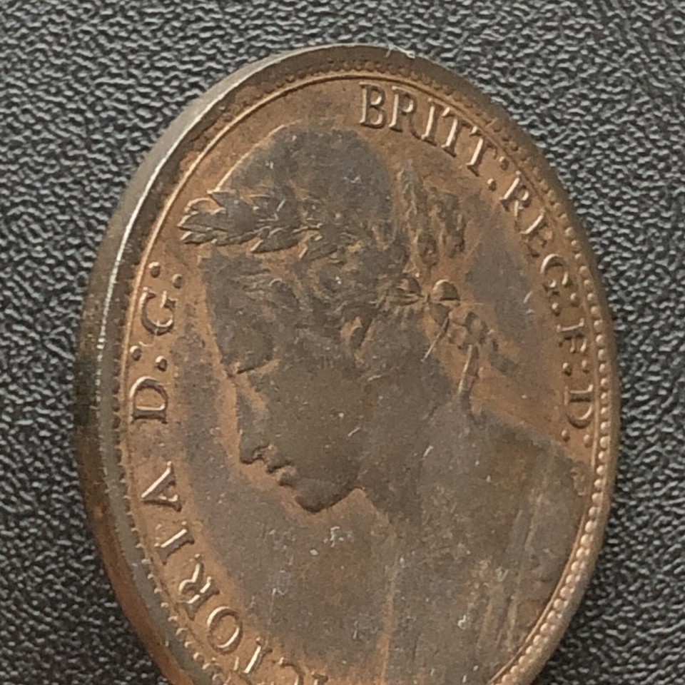 1877 PENNY-ONE PENNY COIN-1d BRITISH BRONZE COIN - QUEEN VICTORIA | eBay UK