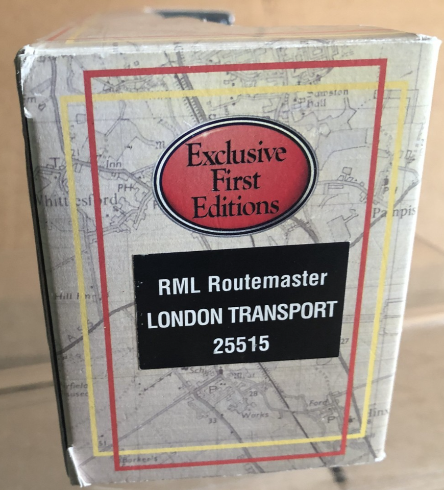 EFE 25515 OO Gauge 1:76 BOAC Double Decker RML Routemaster Bus - Boxed ...