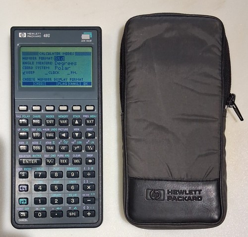 HP 48G Graphing Calculator 32K RAM w/Soft Case | eBay