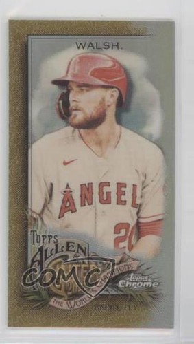 2022 Topps Allen & Ginter Chrome Mini Gold Refractor 22/50 Jared Walsh ...