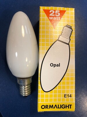 ORMALIGHT KERZENLAMPE OPAL SOFT WHITE E14 25W GESUNDES LICHT ...