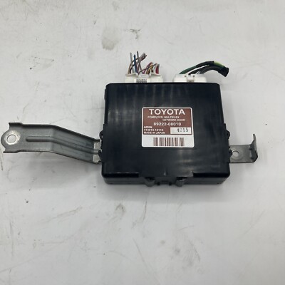 2004-10 OEM Toyota Sienna Aisin Rear Right Door Control Module 89222 ...