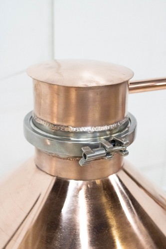 20 Gallon Copper Moonshine Still with Worm and Thumper from Vengeance ...