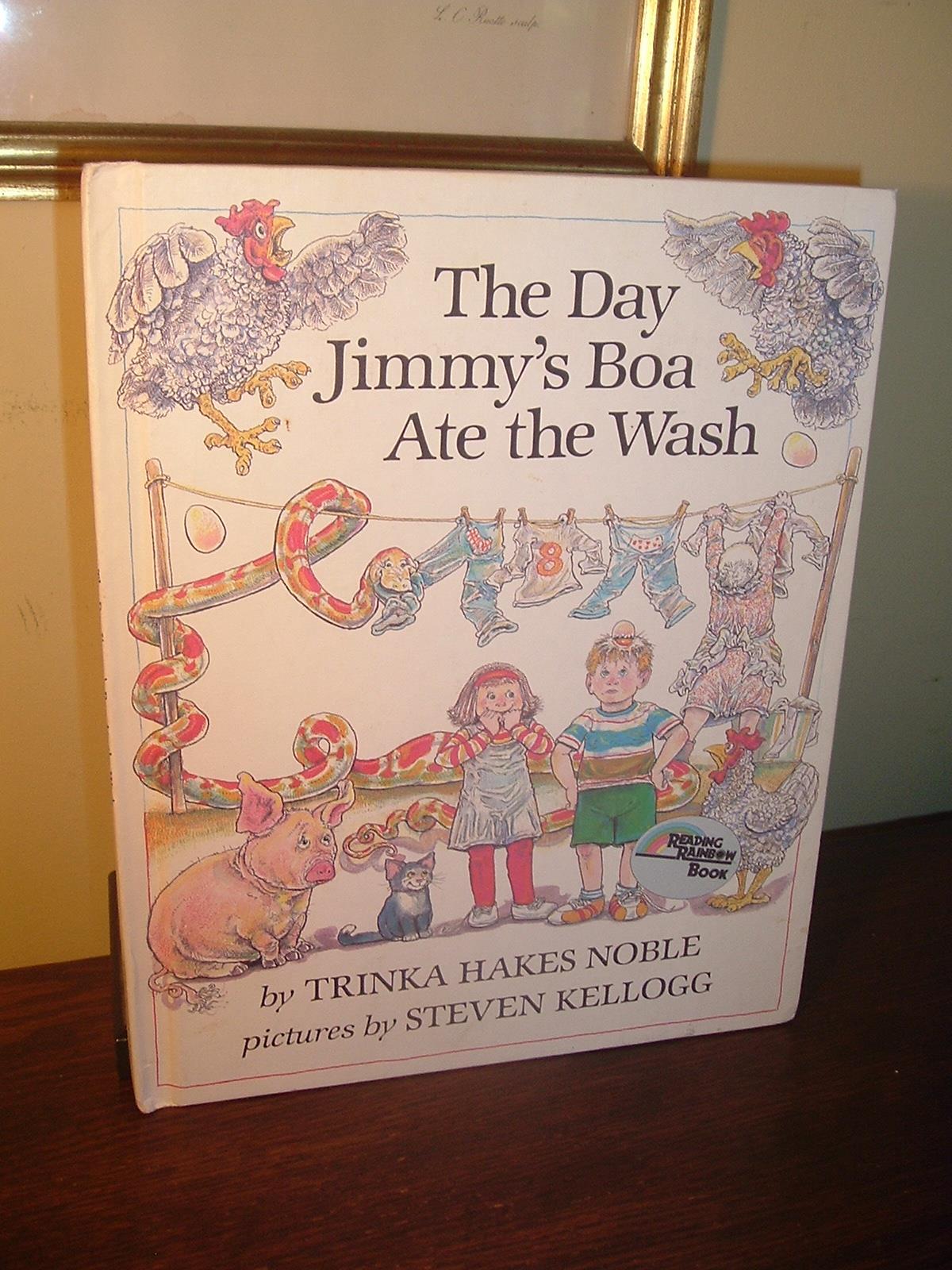 The Day Jimmy's Boa Ate the Wash (1980, Hardcover, UNREAD!) - SHIPS ...