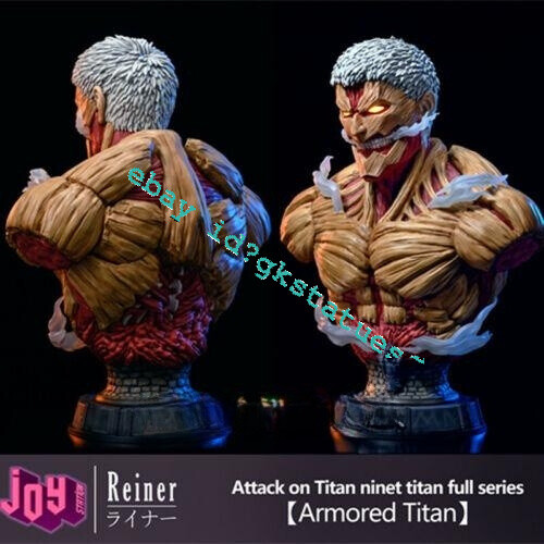 JS Studio Attack on Titan Armored Titan Bust Reiner Model Statue In ...