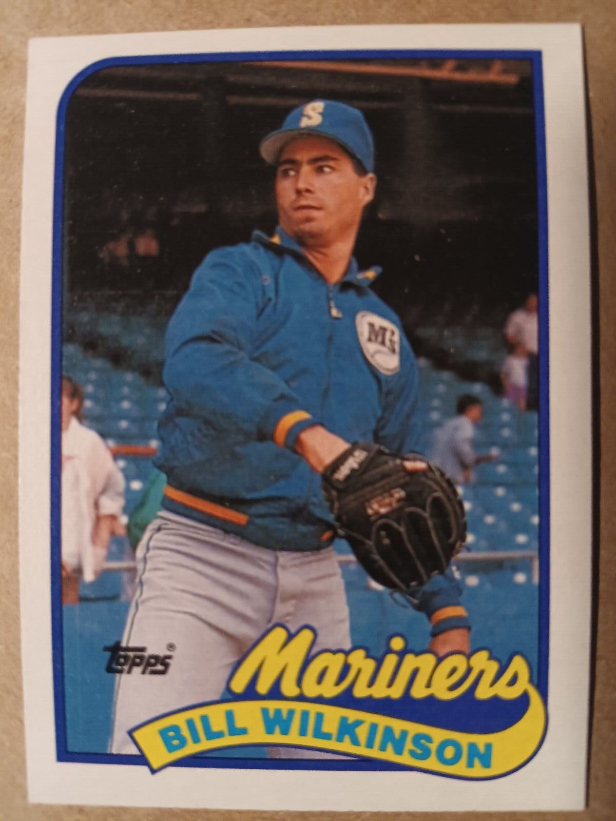 BILL WILKINSON SEATTLE MARINERS 1989 TOPPS BASEBALL CARD #636 | eBay