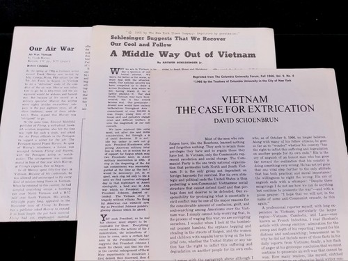Vintage Late 1960s Early 70s Vietnam War Peace Movement Ephemera ...