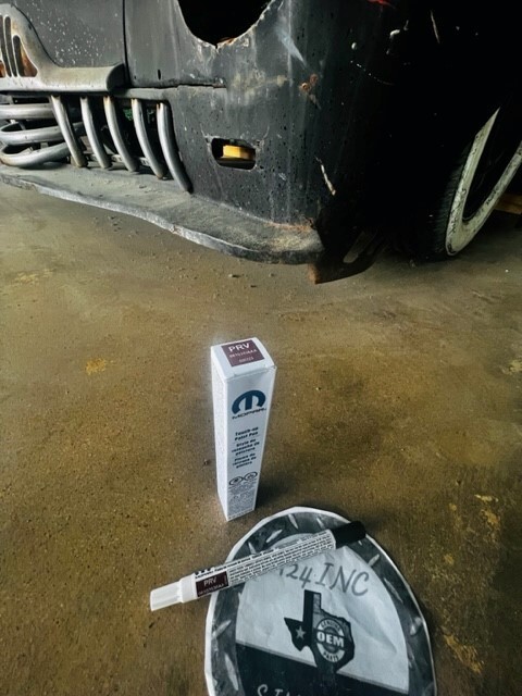 Dodge Ram,Charger,Jeep DELMONICO RED/OCTANE RED (PRV) 6102696AB touchup ...