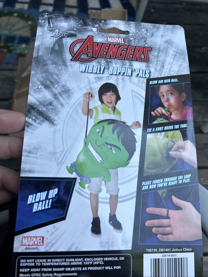 Avengers Assemble Hulk Bop Ball brand new 76666470532| eBay
