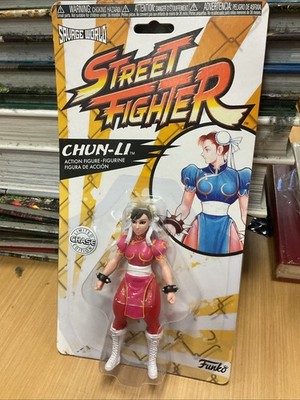 Street Fighter CHUN-LI Savage World Pink Dress Chase 5 Inch Action ...