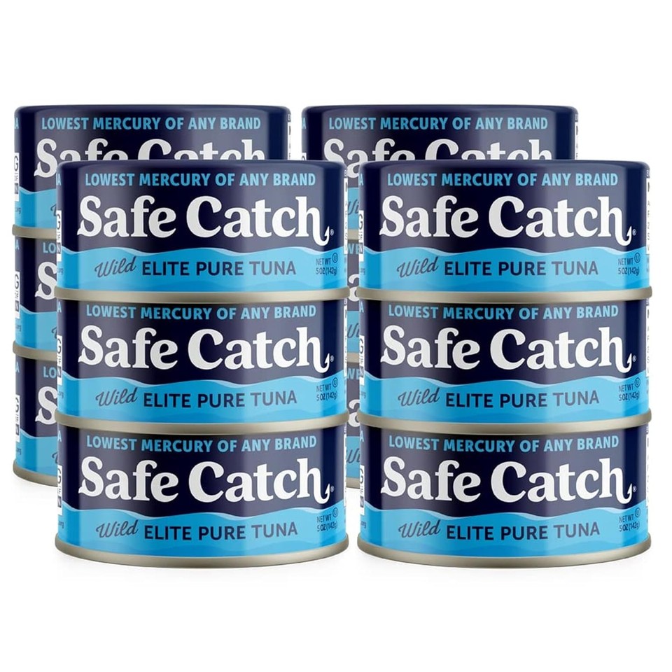 Safe Catch Tuna Fish Whole30 Approved Lowest Mercury Gluten-Free 12 ...