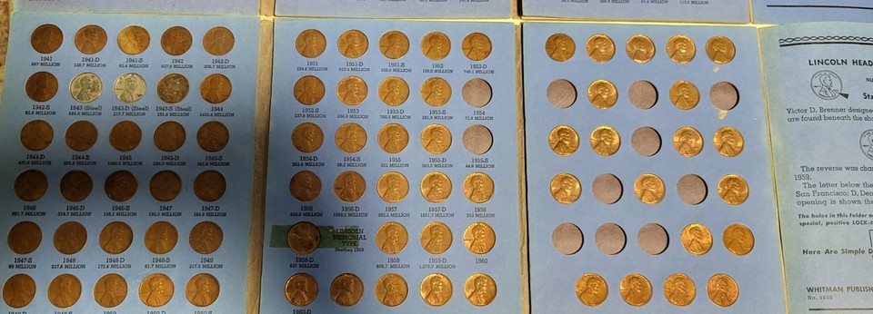 Lincoln Head Cent Collection Book 1 And 2 Look At Pictures To See What ...