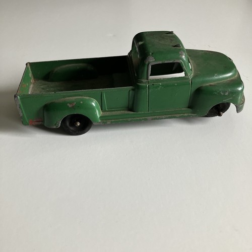 Vintage Structo Pickup Truck #20 Green Diecast Made in Usa Pressed ...