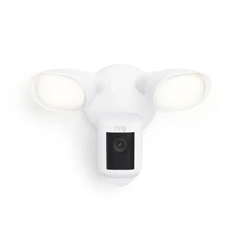 BRAND NEW Ring Floodlight Cam Wired Pro with Bird’s Eye View and 3D ...