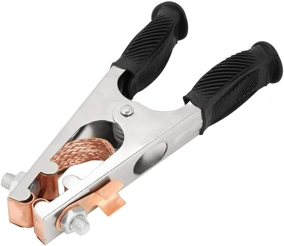 500A Welding Ground Clamp Electroplated Copper Earth Clip for Manual ...