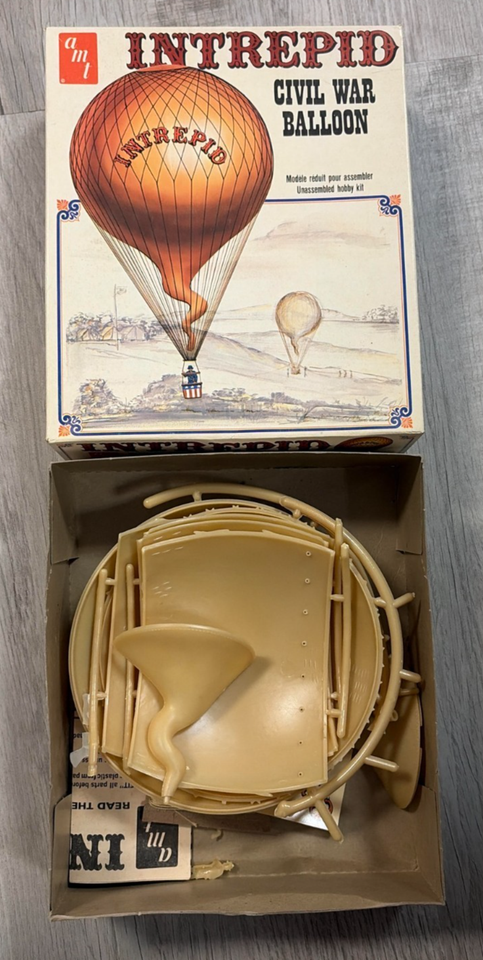AMT Intrepid Civil War Balloon Model Kit T571 Aerial Reconnaissance | eBay