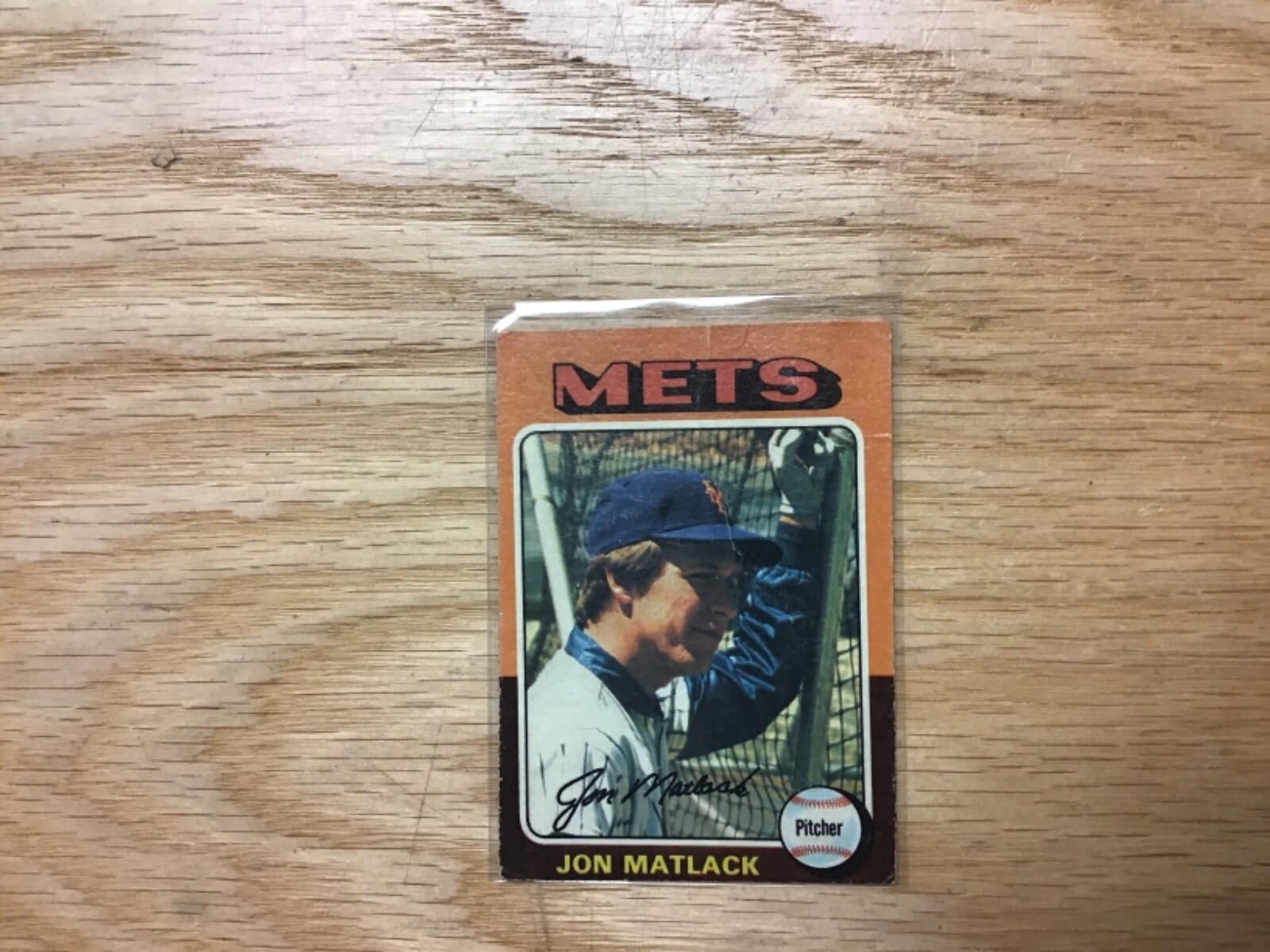 1975 Topps Jon Matlack New York Mets Card #290 | eBay