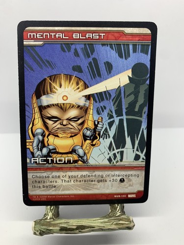 2008 Marvel Ultimate Battles PL #MUB-102 Mental Blast | eBay